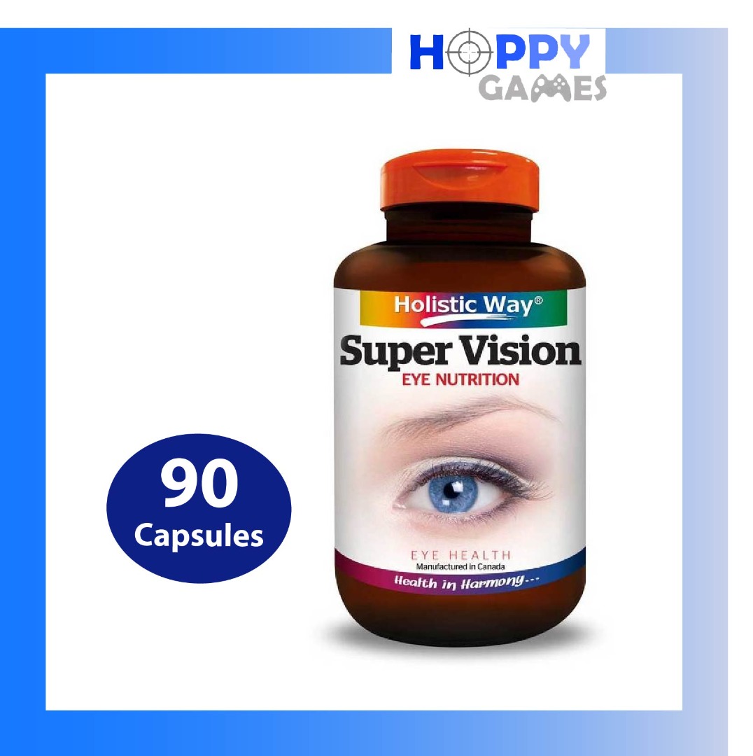 *90 capsules* Holistic Way Super Vision, Health & Nutrition, Health ...