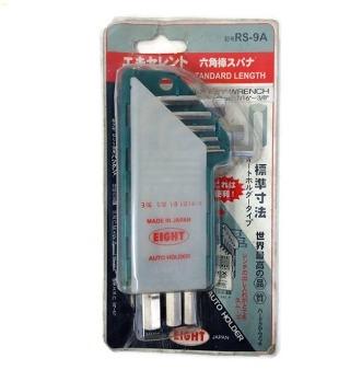 9pc. Eight Excellent Series Hex Allen Key Wrench Set in Full Plastic ...