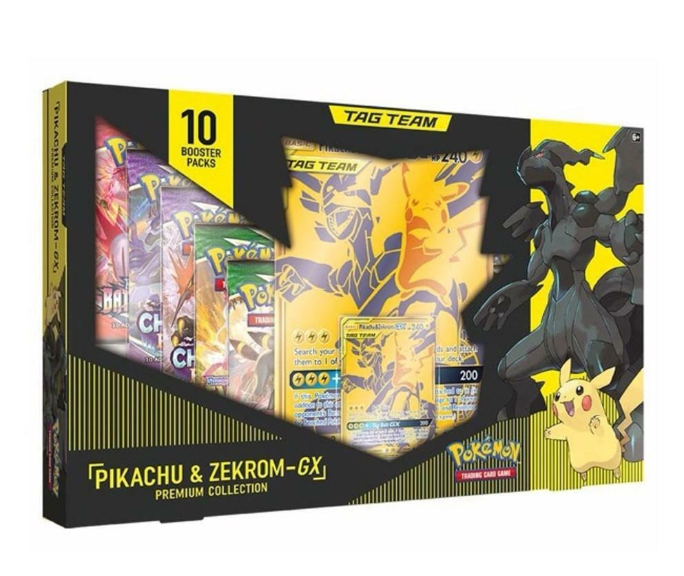 (1 set) 現貨 全新 Pokemon PTCG Tag Team Reshiram & Charizard GX Premium ...