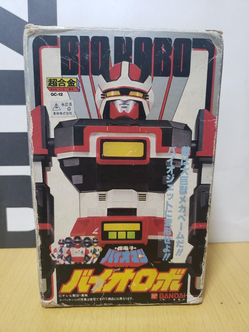 Bandai Sentai Bioman Bio Robo 超電子戰隊 機械人 ST GC-12 Chogokin 超合金 Figure ...