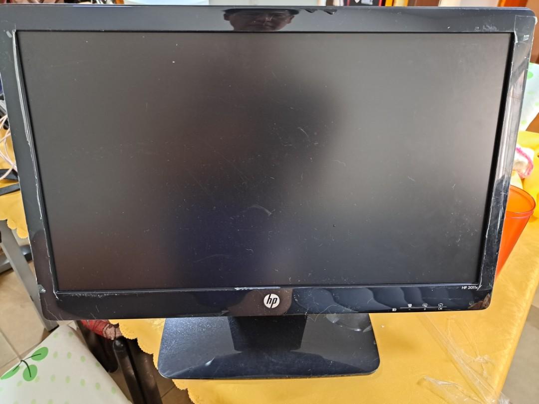 電腦屏幕 Computer Monitor HP 2011X (20"), 電腦＆科技, 電腦周邊及配件, 電子屏幕 - Carousell