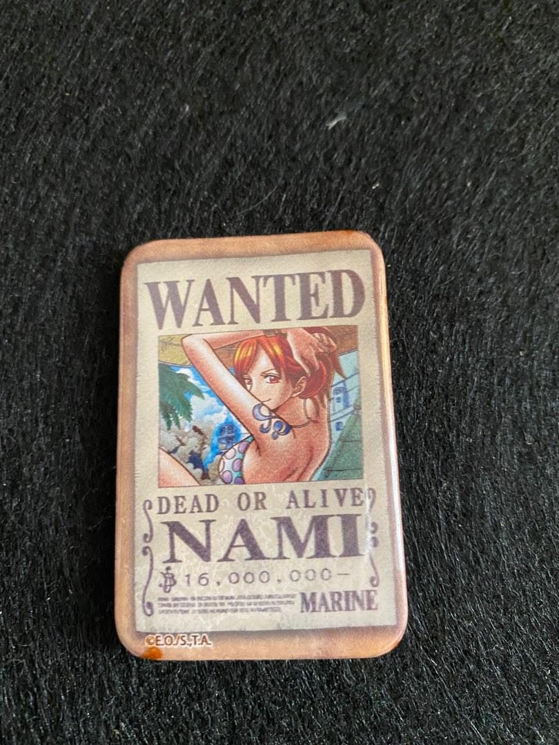海賊王娜美襟針 One Piece Nami pin, 興趣及遊戲, 收藏品及紀念品, 古董收藏 - Carousell