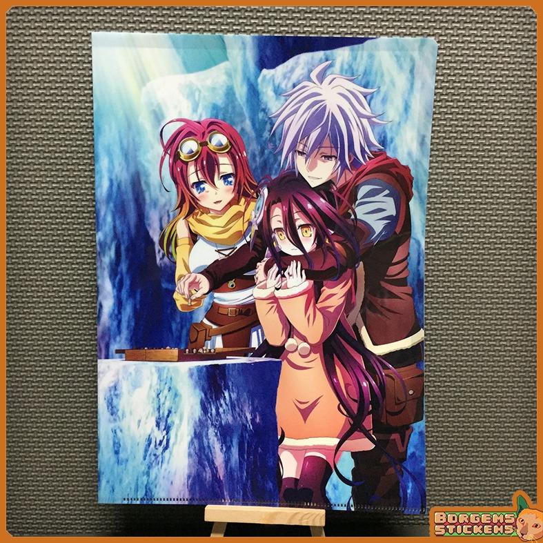 A4 Clear File - No Game No Life - Shiro, Sora, Stephanie [AUTHENTIC], Hobbies & Toys, Stationary ...