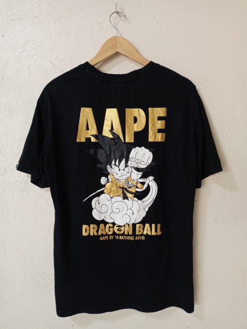 Aape dragon ball, Men's Fashion, Tops & Sets, Tshirts & Polo Shirts on Carousell