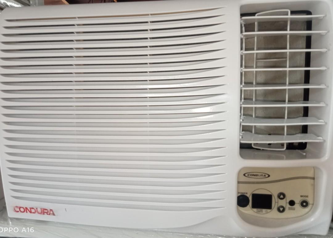 Aircon 1hp window type Inverter Grade, TV & Home Appliances, Air ...