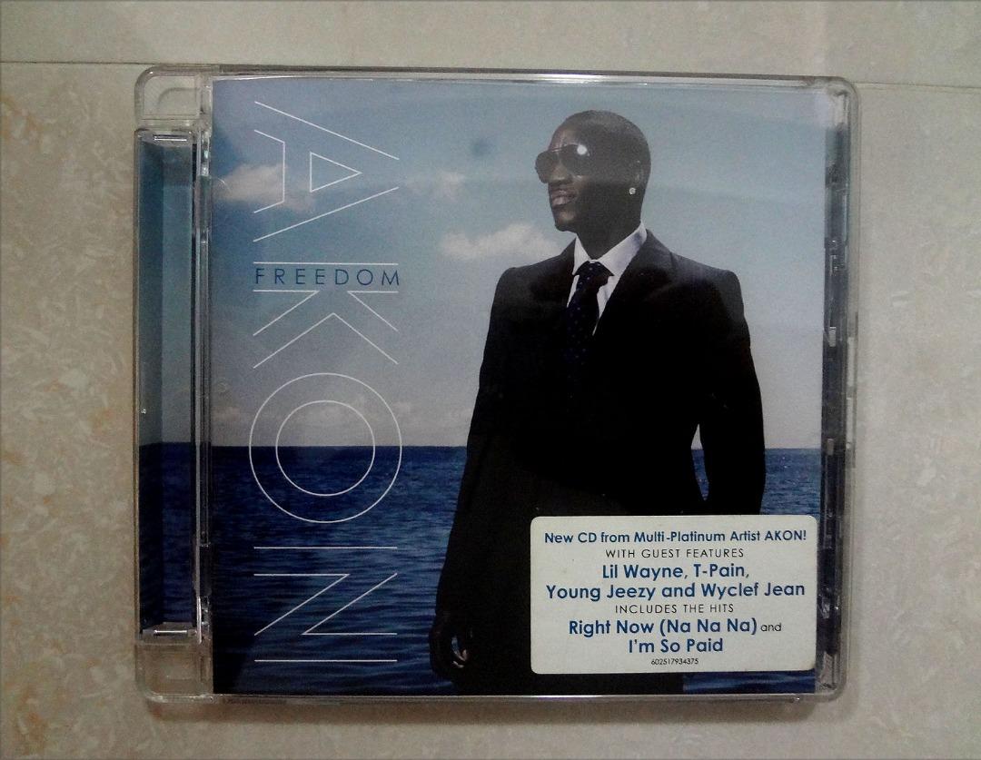 AKON CD Freedom, Hobbies & Toys, Music & Media, CDs & DVDs on Carousell