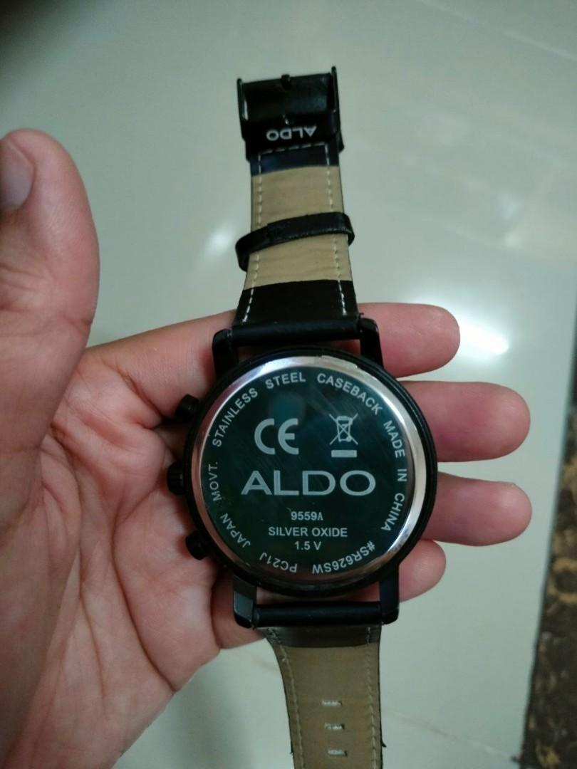 Aldo wristwatch, Men's Fashion, Watches & Accessories, Watches on Carousell