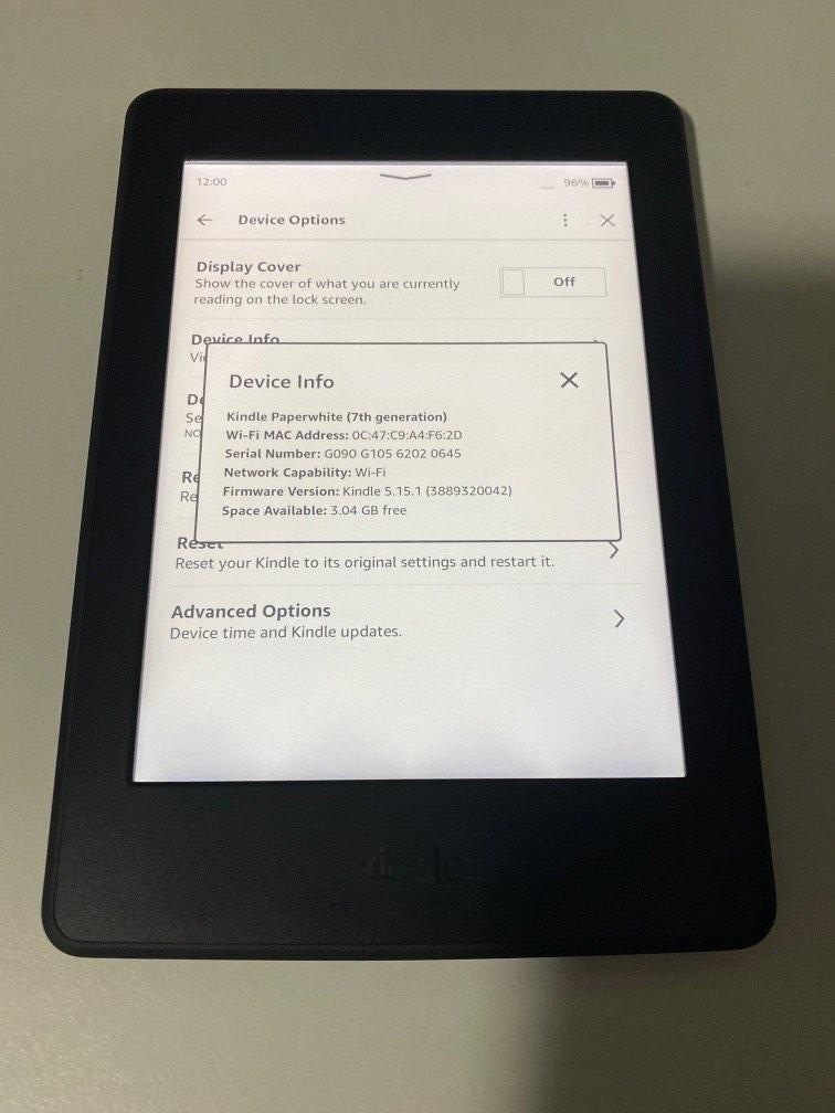 Amazon Kindle Paperwhite (7th Gen), Computers & Tech, Laptops ...
