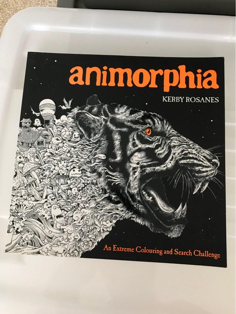 Animorphia Adult Coloring Book, Hobbies & Toys, Books & Magazines ...