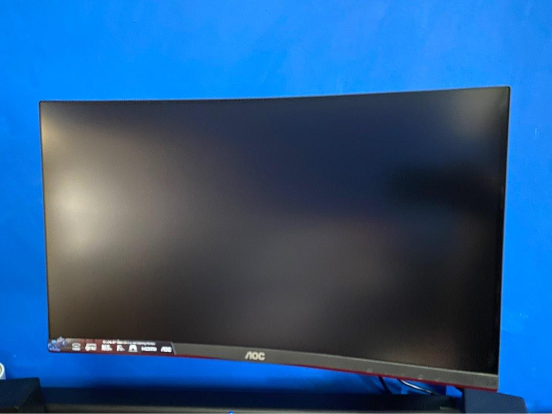 AOC 165hz 1 ms curved Gaming Monitor, Computers & Tech, Parts ...