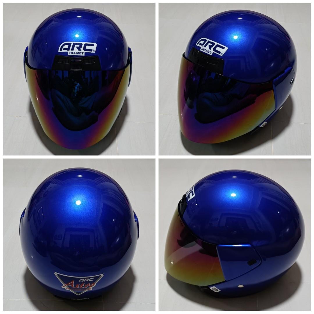 Arc Astro Helmet (Free Tinted Visor), Motorcycles, Motorcycle ...