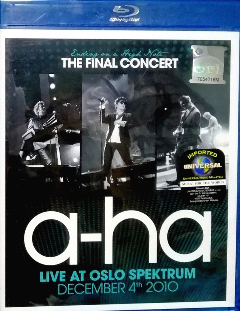 arthbr A-HA - Ending On A High Note : The Final Concert Live Blu-Ray ...