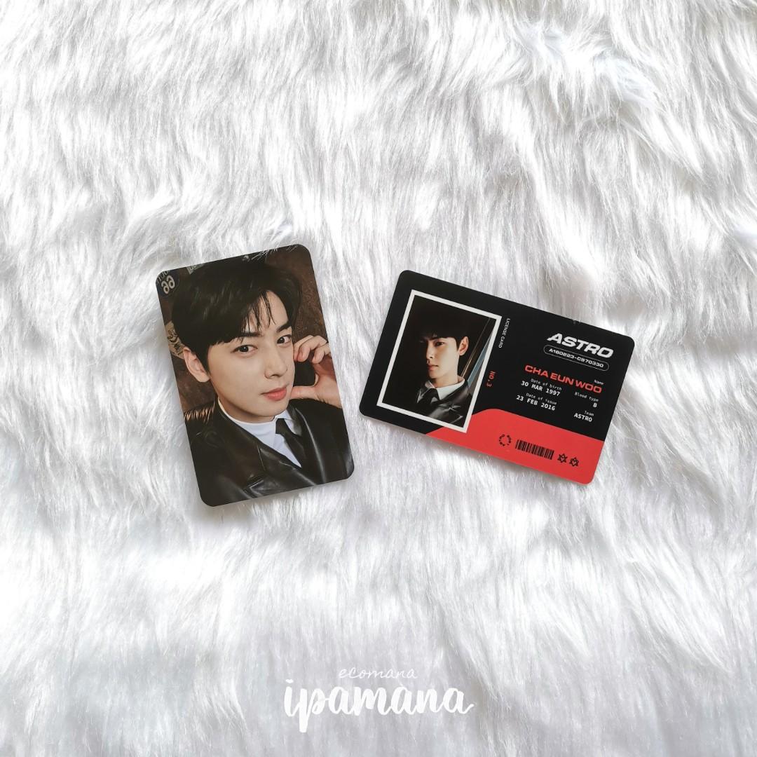 ASTRO Cha Eunwoo Moonbin Sanha ROCKY Jinjin MJ SG 2021 All Yours Switch On Official Photocards ...