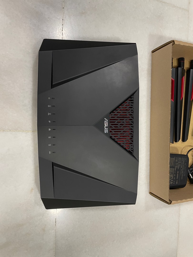 ASUS AC88U AC3100 dual band router, Computers & Tech, Parts ...