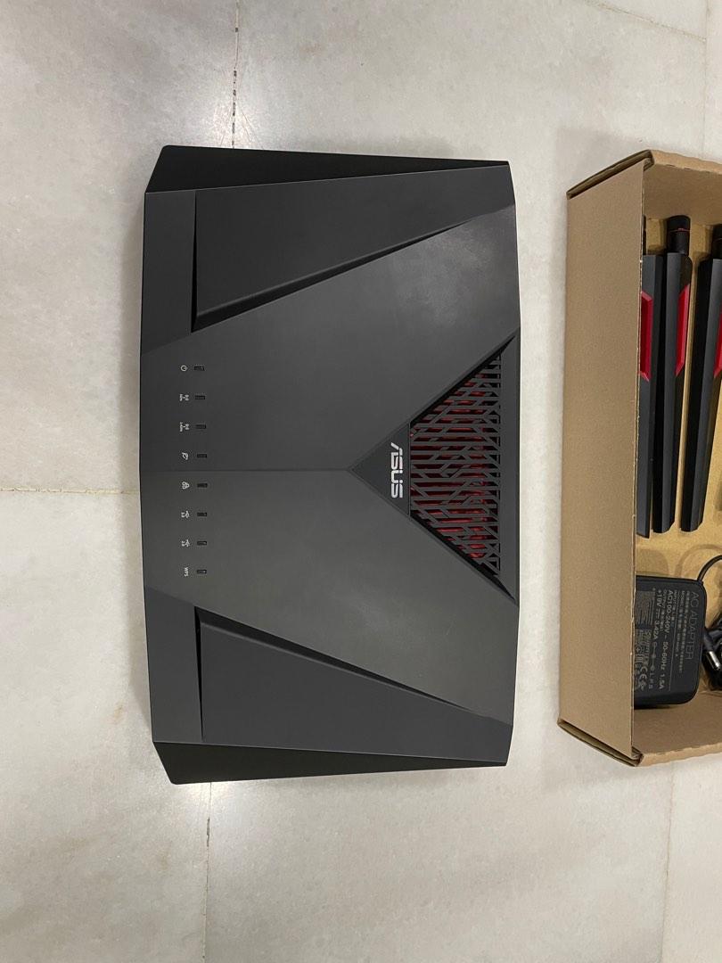 ASUS AC88U AC3100 dual band router, Computers & Tech, Parts ...