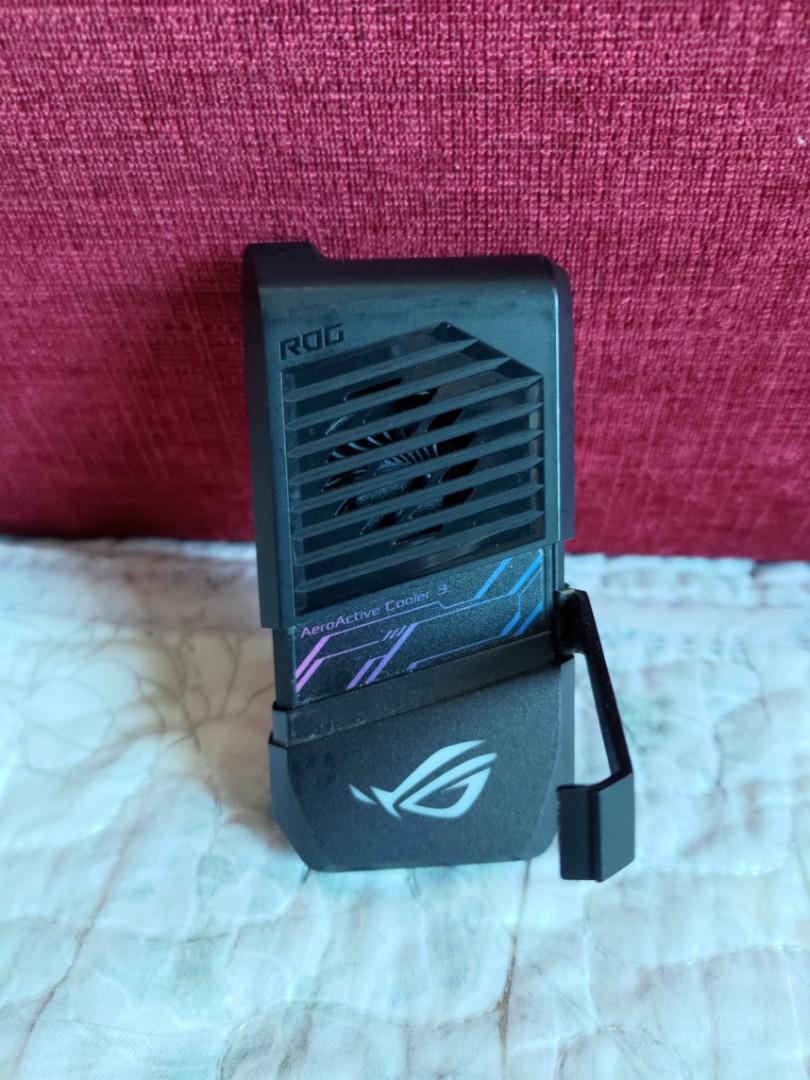 ASUS ROG Phone 3 AeroActive Cooler 3 散熱風扇, 手提電話, 電話及其他裝置配件, 其他電子周邊配件及產品 ...
