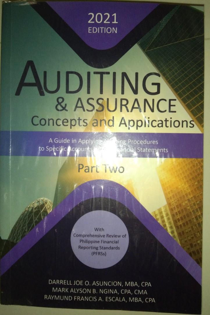 Auditing and Assurance: Concepts and Applications PART 2, Hobbies ... Auditing and Assurance: Concepts and Applications PART 2, Hobbies ...
