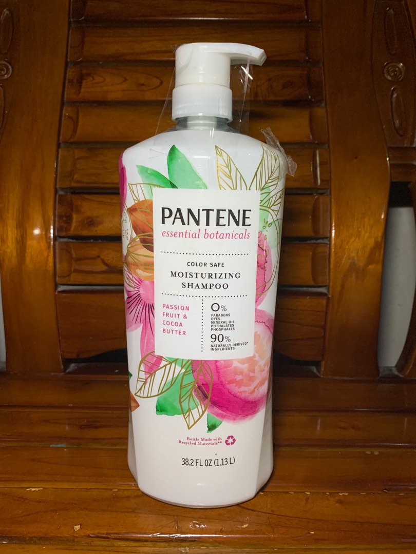 Authentic Pantene Essential Botanicals Shampoo, Beauty & Personal Care ...