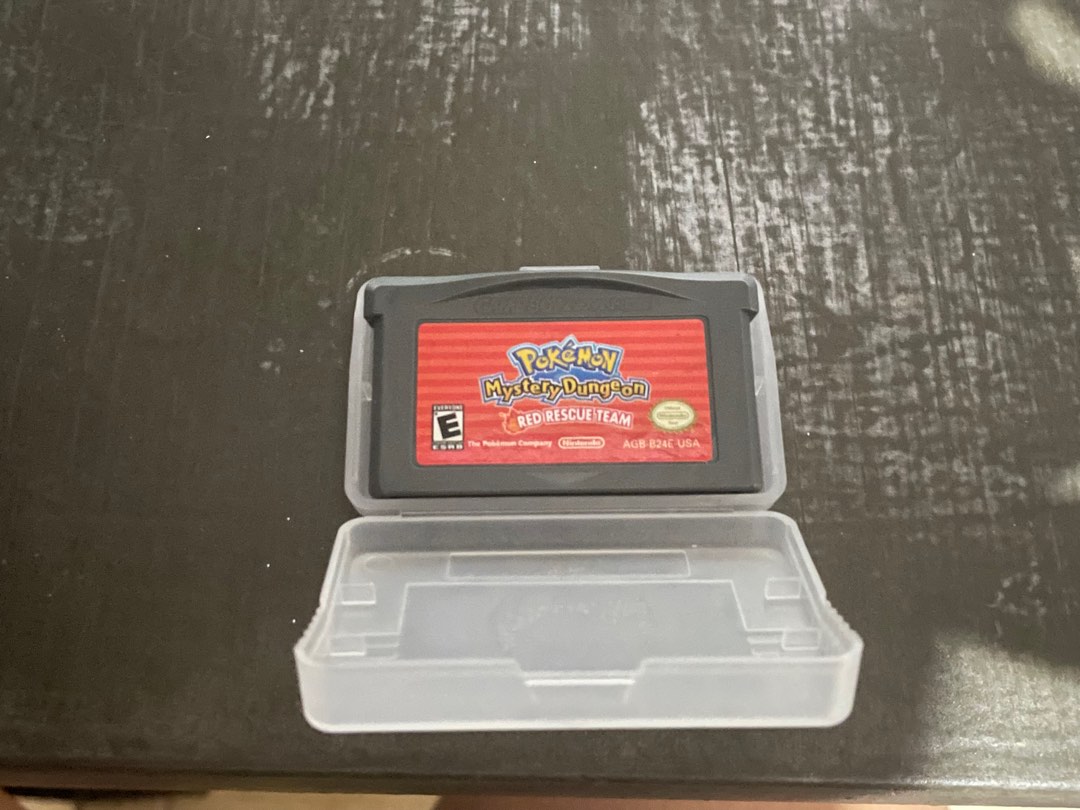 Authentic Pokemon Red Rescue Team, Video Gaming, Video Games, Nintendo ...