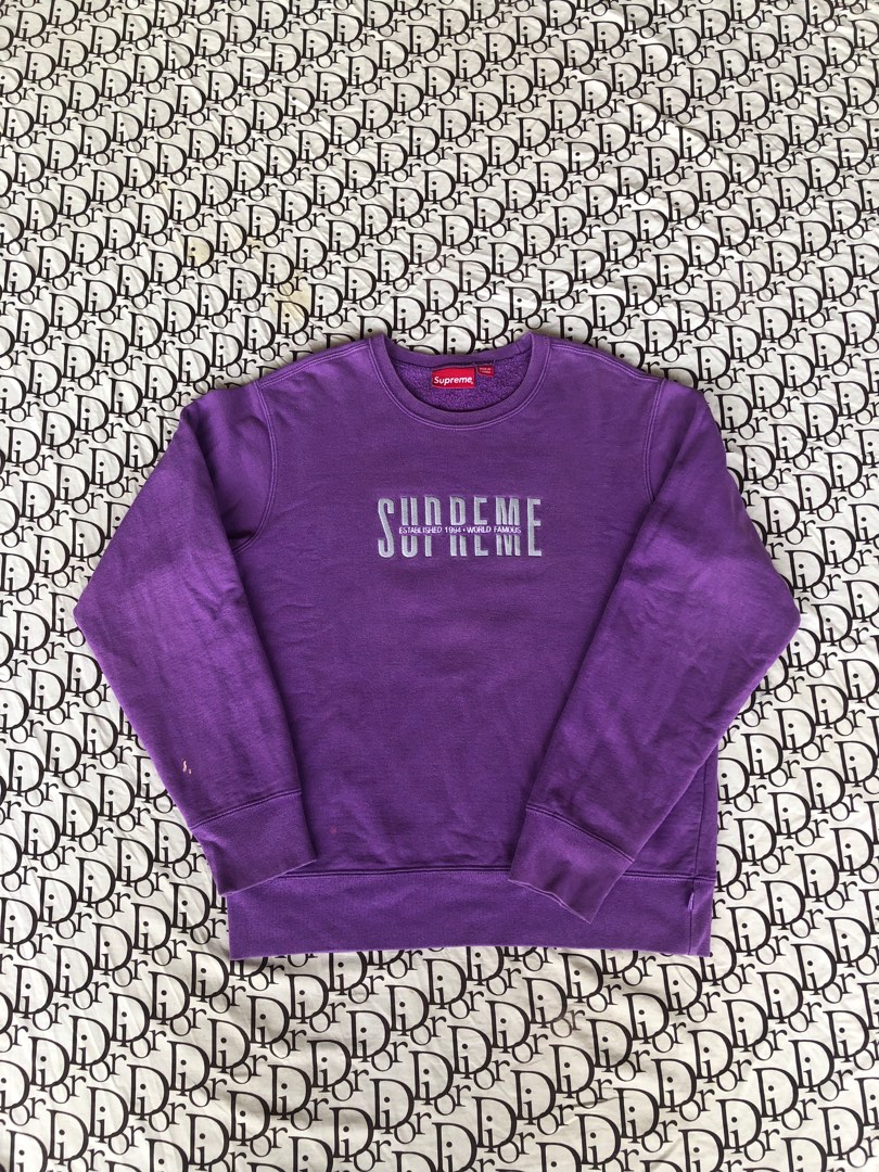 Authentic Vintage Supreme Crewneck, Men's Fashion, Coats, Jackets and ...