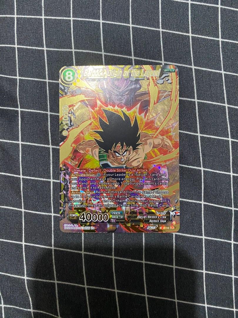 Bardock, Origin Of The Legend SCR - Dragon Ball Super Card Game BT18 ...