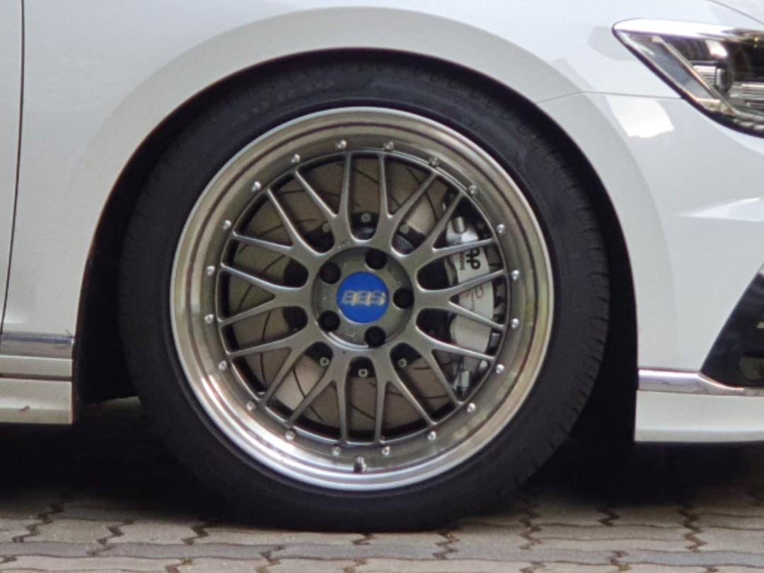 BBS LM 19" 5x112 8.5J +32, Car Accessories, Tyres & Rims on Carousell