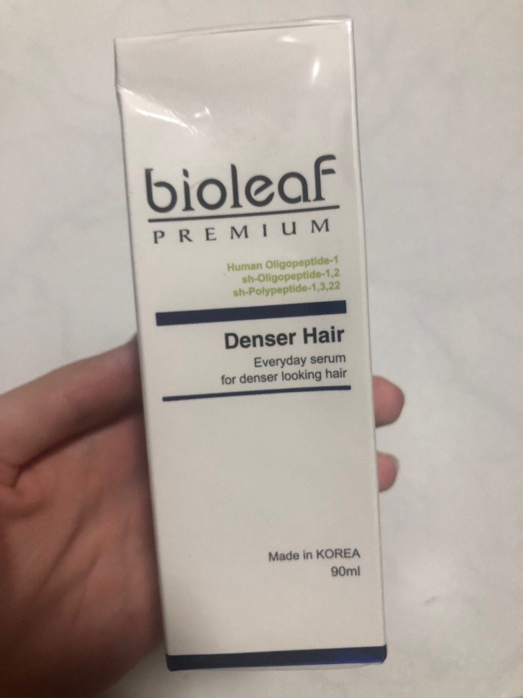 BioLeaf Everyday Hair Serum for Denser Hair, Beauty & Personal Care ...