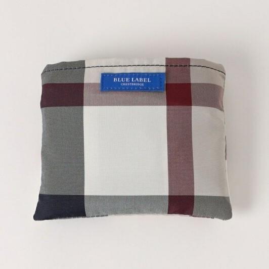 Blue Label Crestbridge Partial Checkered Eco Bag 551-12-800, Women's ...