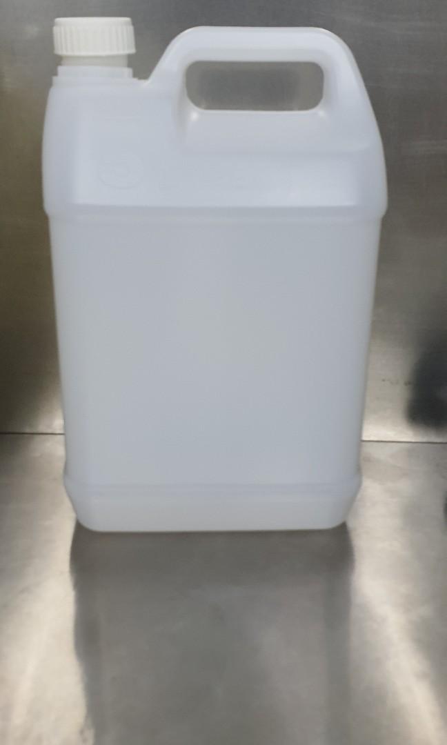 Brand New 5L HDPE container, Furniture & Home Living, Cleaning ...