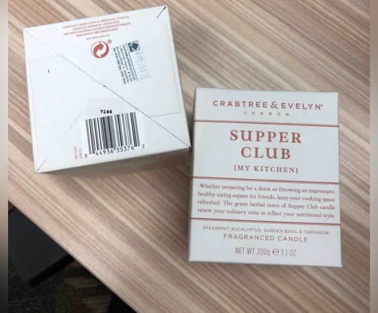 Brand new BN Crabtree Evelyn supper club candle not yankee, Beauty ...