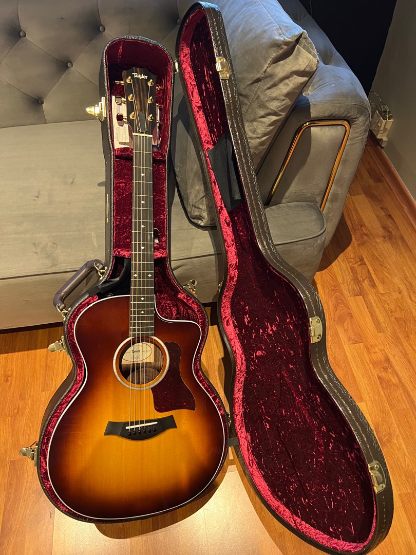 Brand New TAYLOR 214 DLX Electric-Acoustic, Hobbies & Toys, Music ...