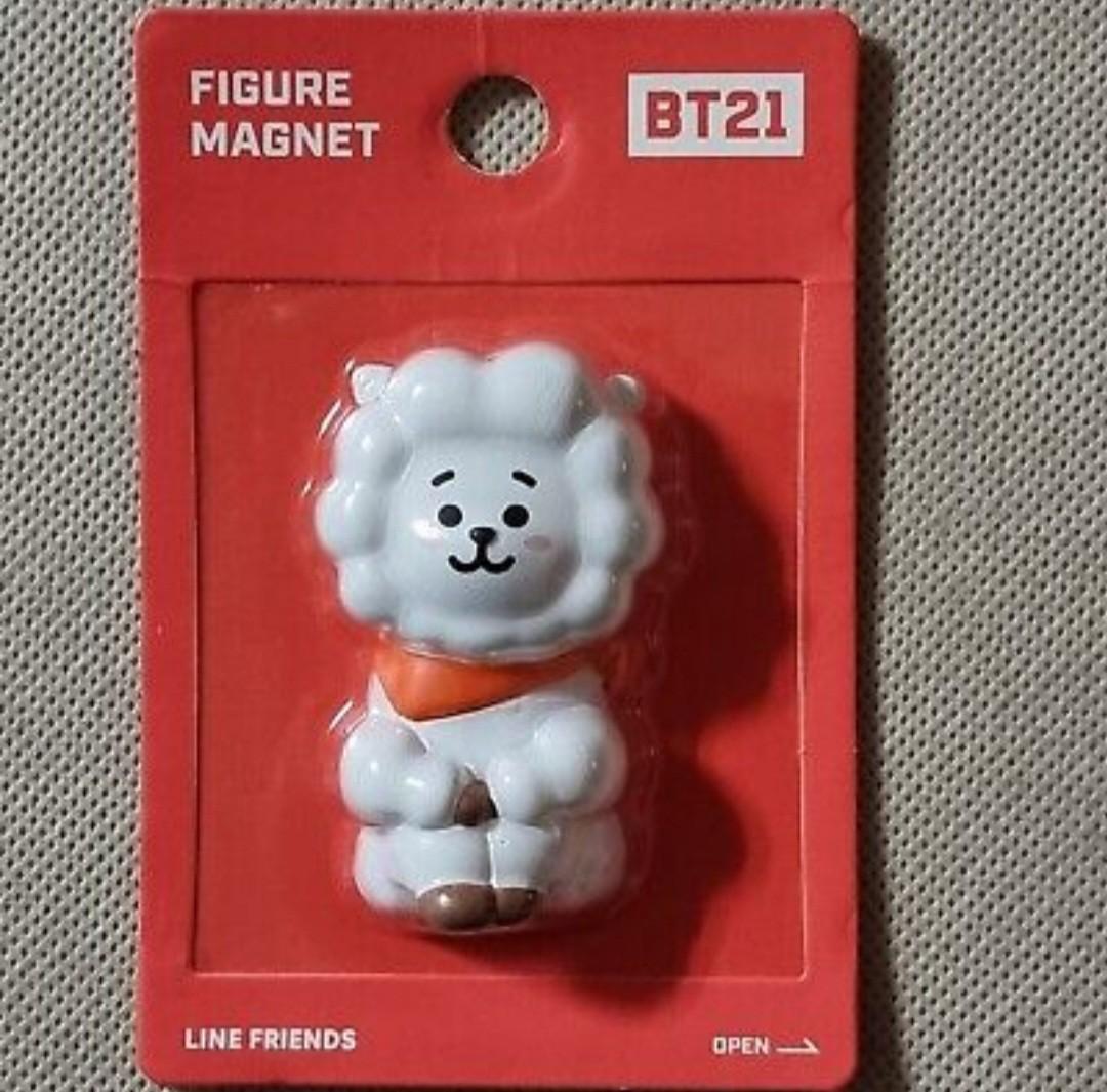 BT21 RJ Figure Magnet, Hobbies & Toys, Memorabilia & Collectibles, K-Wave on Carousell