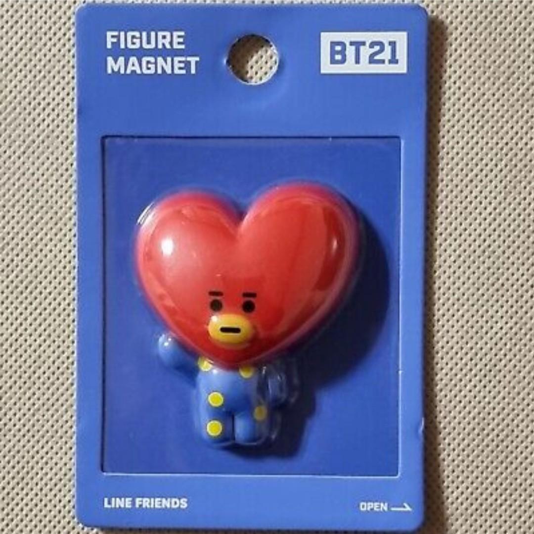 BT21 Tata Figure Magnet, Hobbies & Toys, Memorabilia & Collectibles, K ...