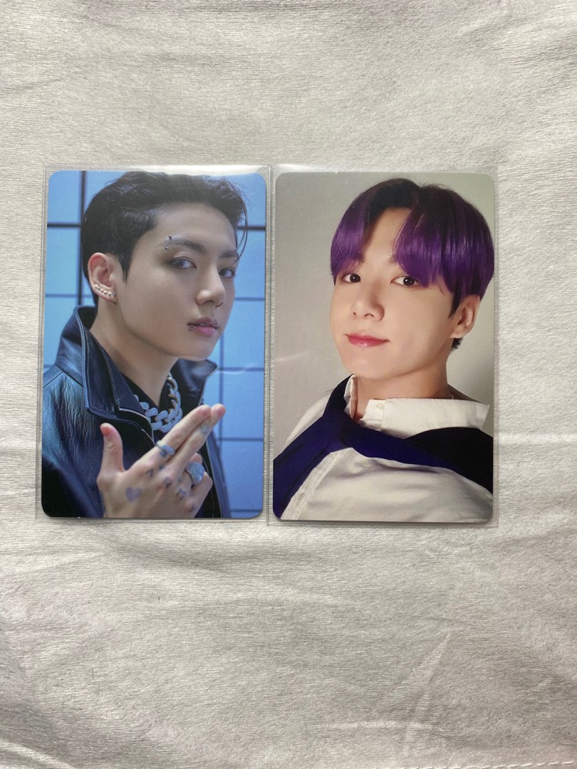 BTS PHOTOCARD JUNGKOOK PROOF NRPC AND DECO KIT NRPC / UBE KOO NRPC DECO ...