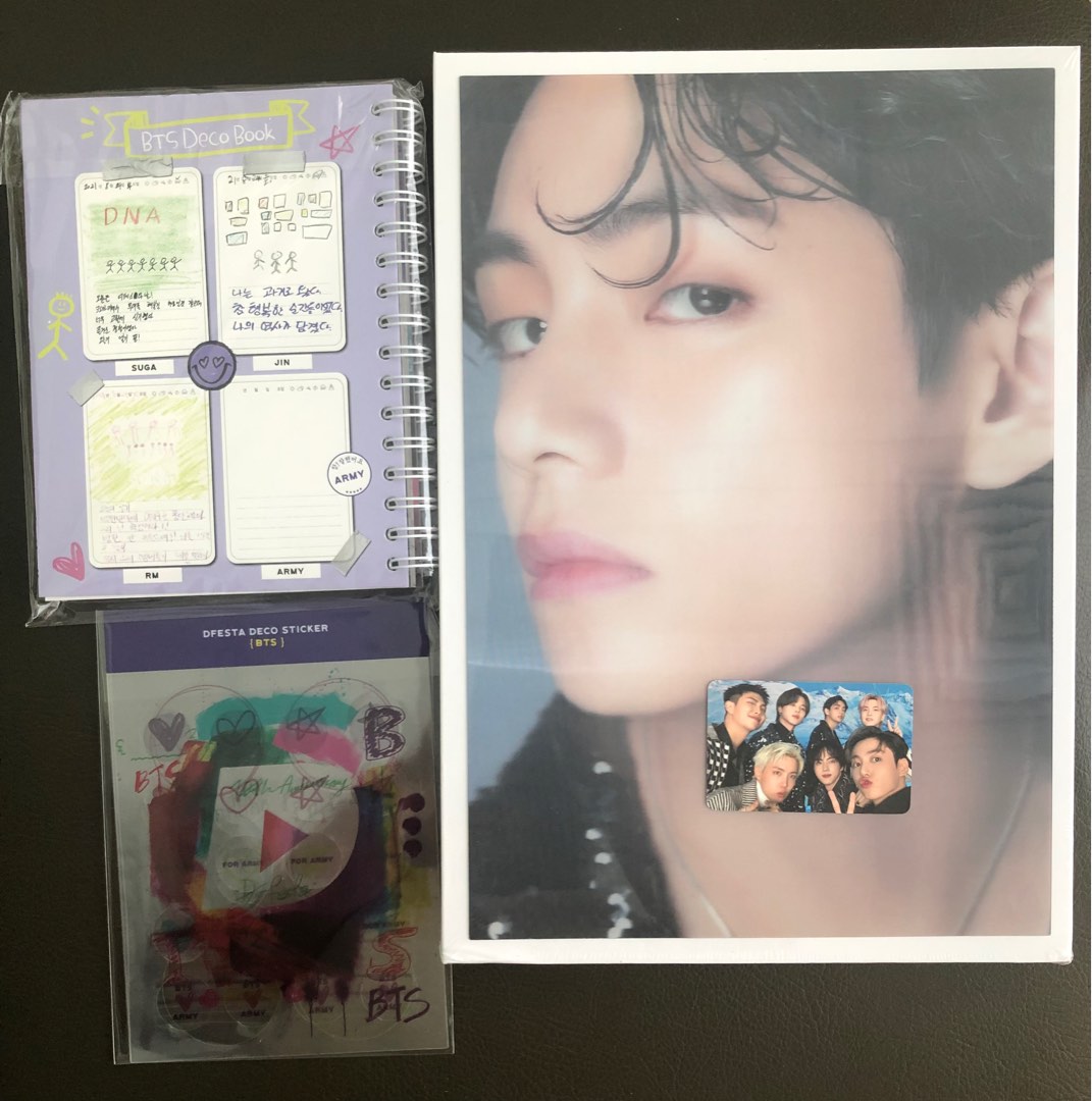 Bts V DICON Dfesta 3D 連團卡, 興趣及遊戲, 收藏品及紀念品, 韓流 - Carousell