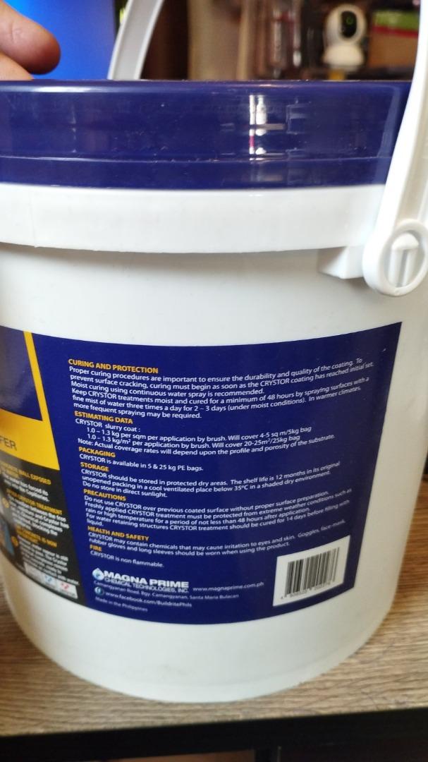 Buildrite Crystor (5kg) CRYSTALLINE CAPILLARY Waterproofer, Commercial ...