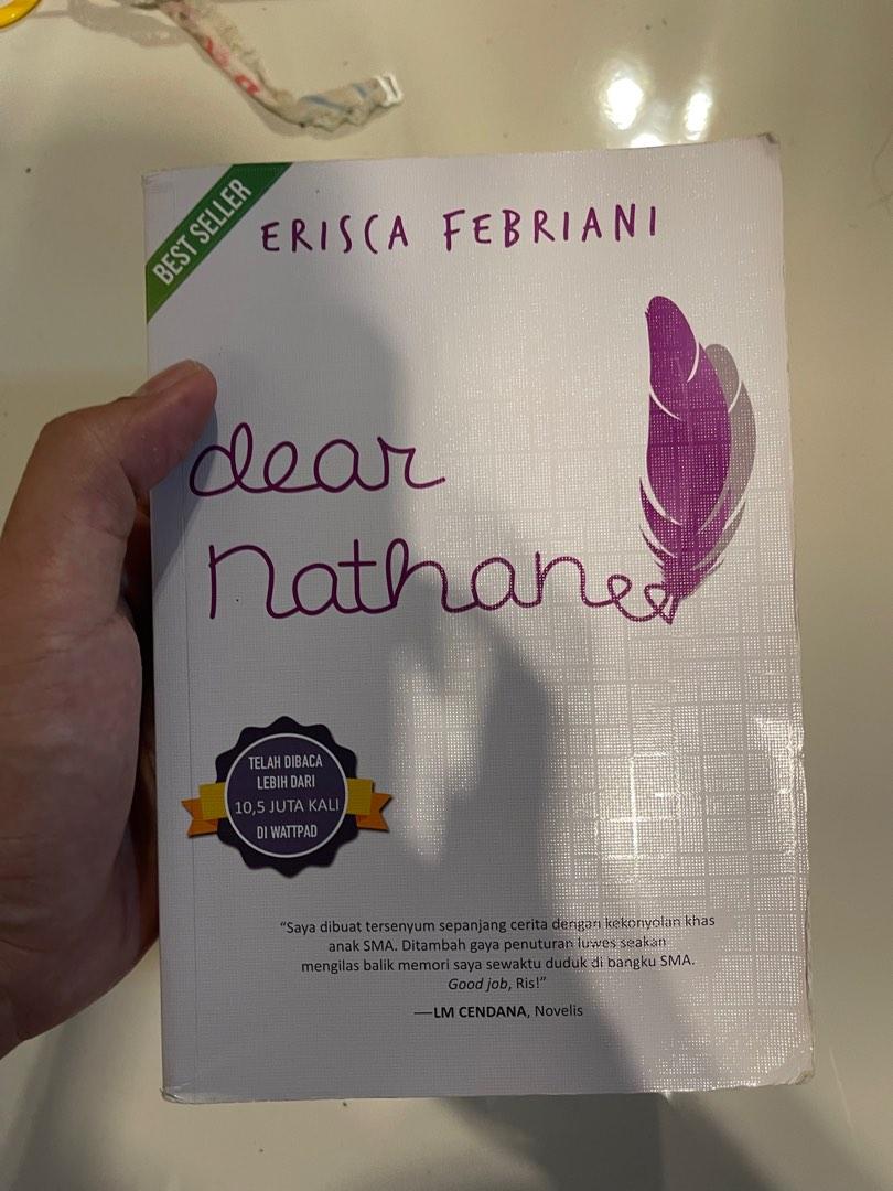 Buku Novel Dear Nathan Mulus, Buku & Alat Tulis, Buku di Carousell
