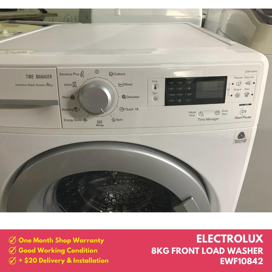 BUY NOW! ELECTROLUX 8kg Front Load Washer_EWF10842 (92035), TV & Home ...