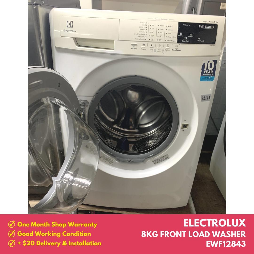 BUY NOW! ELECTROLUX 8kg Front Load Washer_EWF12843 (92111), TV & Home ...