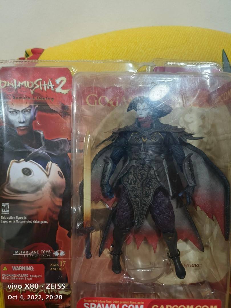 Capcom spawn.com onimusha 2 set misb jubei,nobunaga, Hobbies & Toys ...