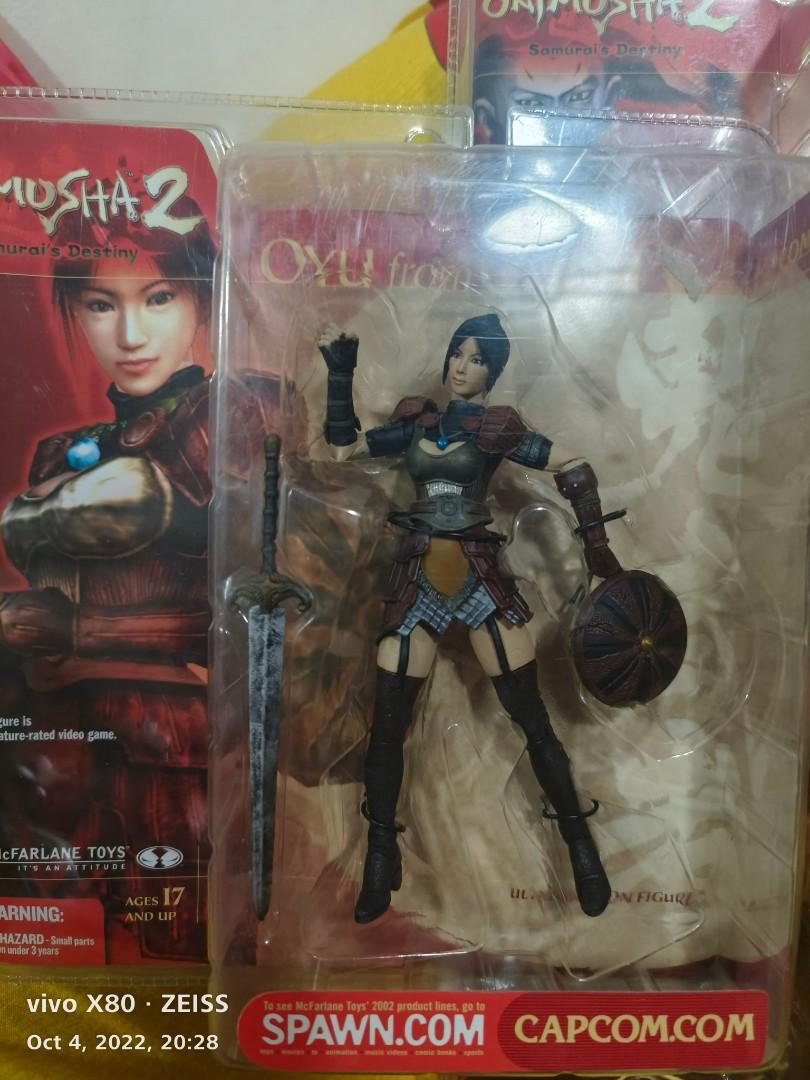 Capcom spawn.com onimusha 2 set misb jubei,nobunaga, Hobbies & Toys ...