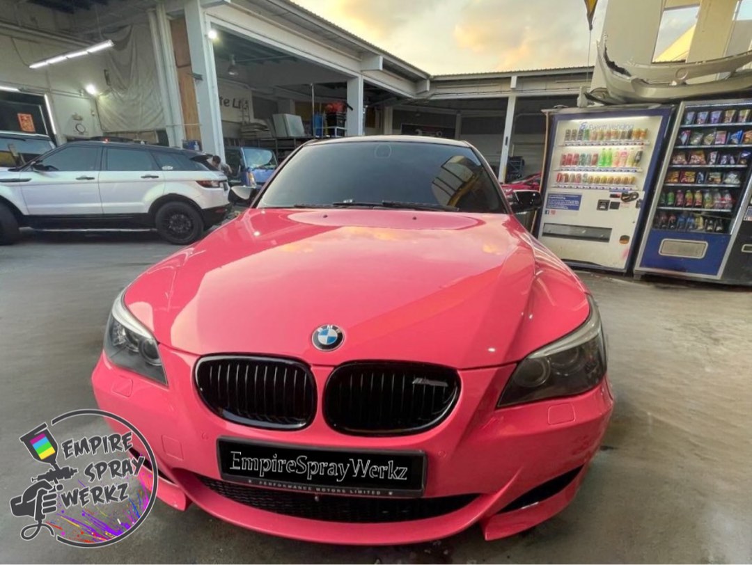 Car Spray Painting - Aikka Solid Series Crown Pink AK5069, Car ...