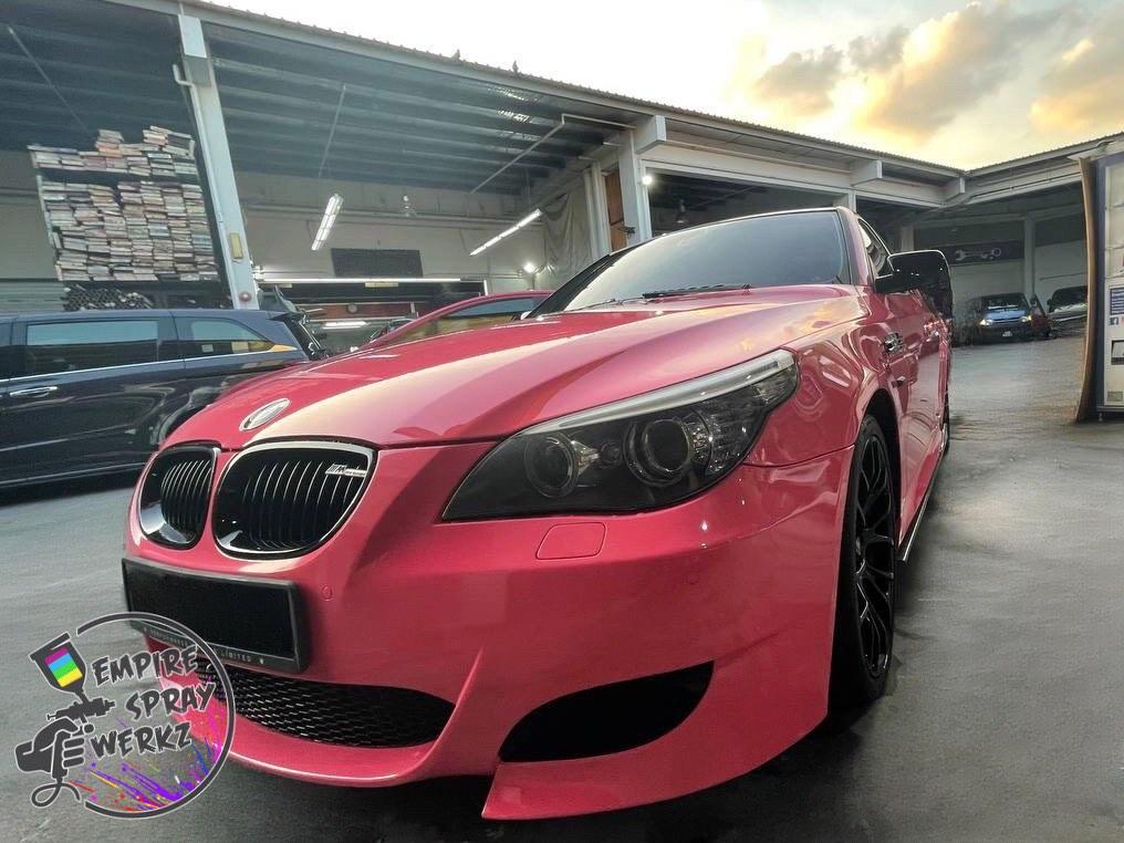 Car Spray Painting - Aikka Solid Series Crown Pink AK5069, Car ...