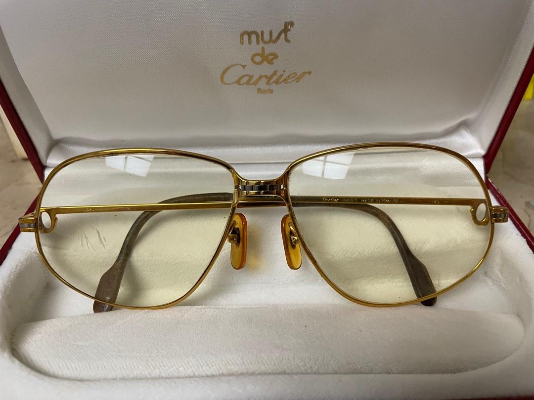 Cartier vintage eyeglass, Women's Fashion, Watches & Accessories ...