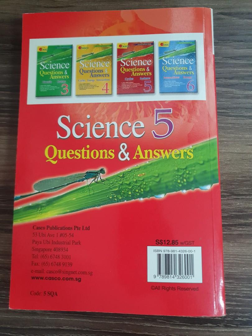 Casco Science P5 Questions & Answers, Hobbies & Toys, Books & Magazines ...