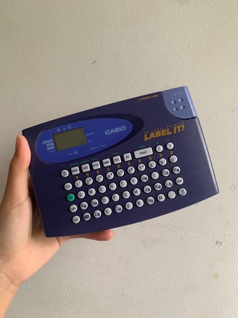 Casio ez-label printer, Computers & Tech, Printers, Scanners & Copiers ...