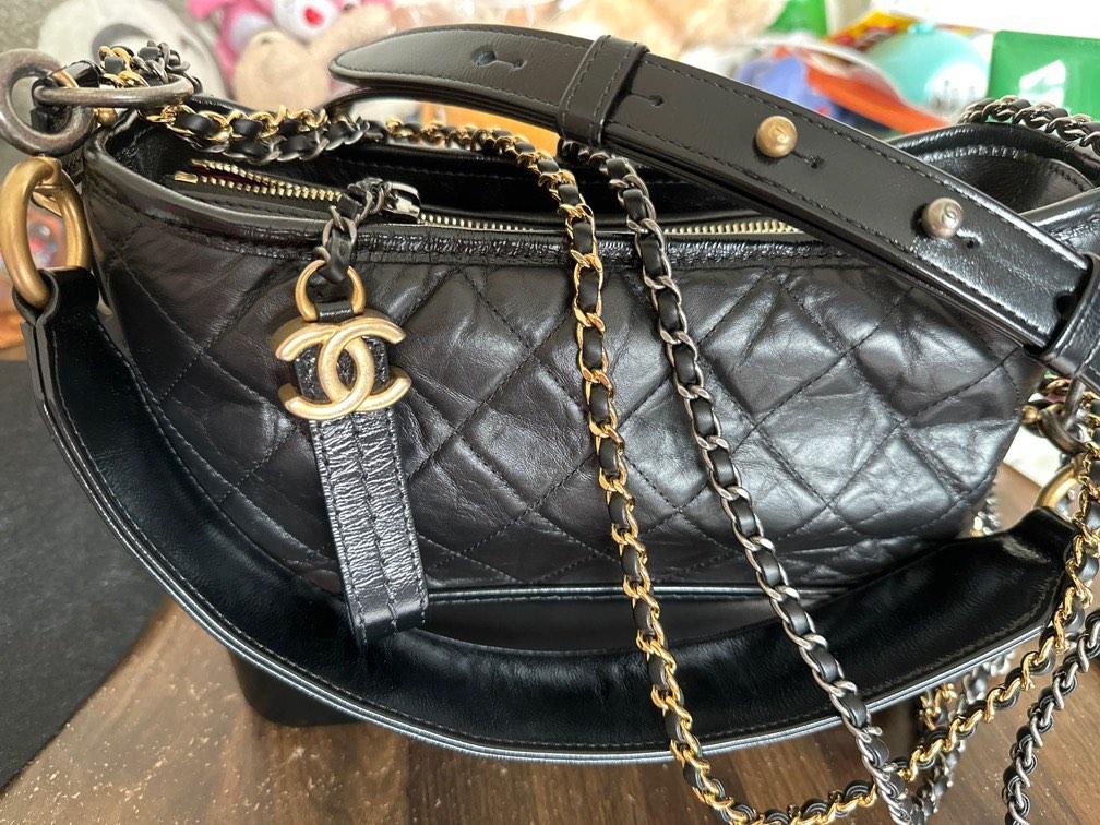 Chanel Gabrielle medium with Chanel strap, Women's Fashion, Bags ...