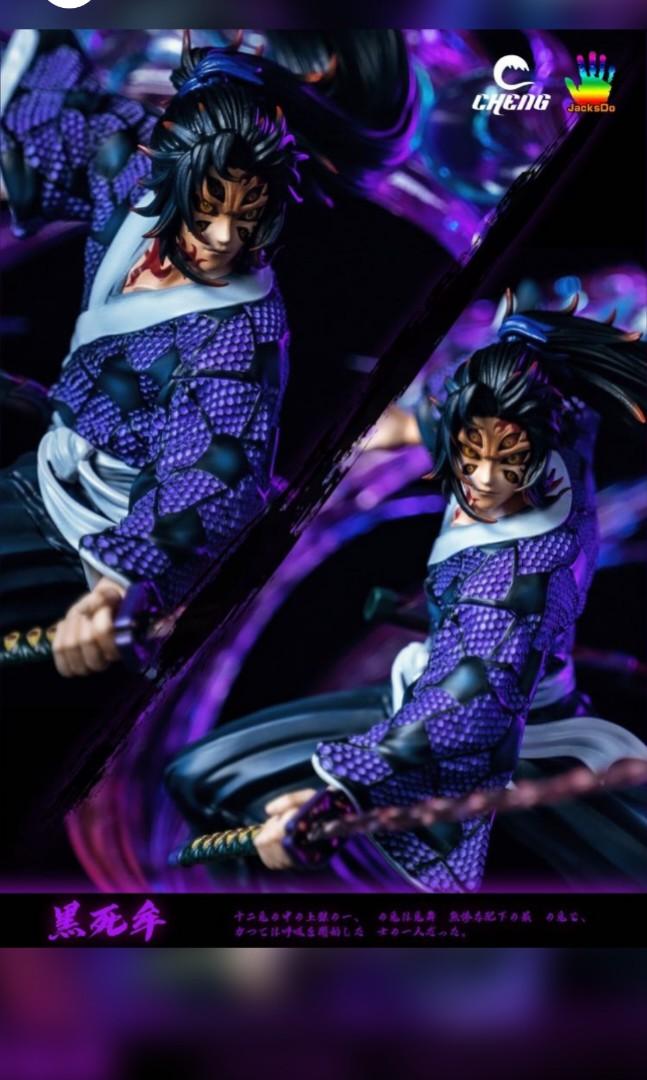 CHENG studio kimetsu no yaiba kokushibo and yoriichi resin statues ...
