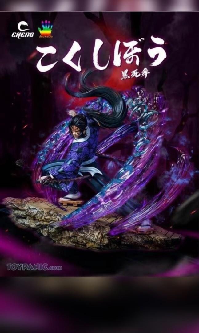CHENG studio kimetsu no yaiba kokushibo and yoriichi resin statues ...