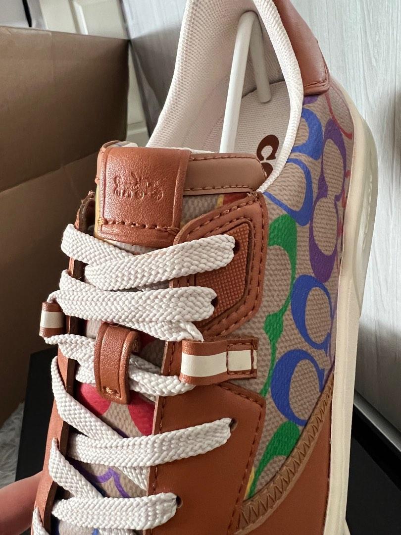 Coach Signature Pride Sneakers (BNIB), Men's Fashion, Footwear ...